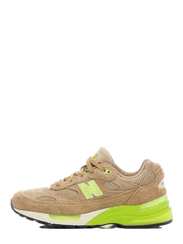NEW BALANCE X Concepts 992 Made In Usa "low Hanging Fruit" Sneakers - Yellow/green