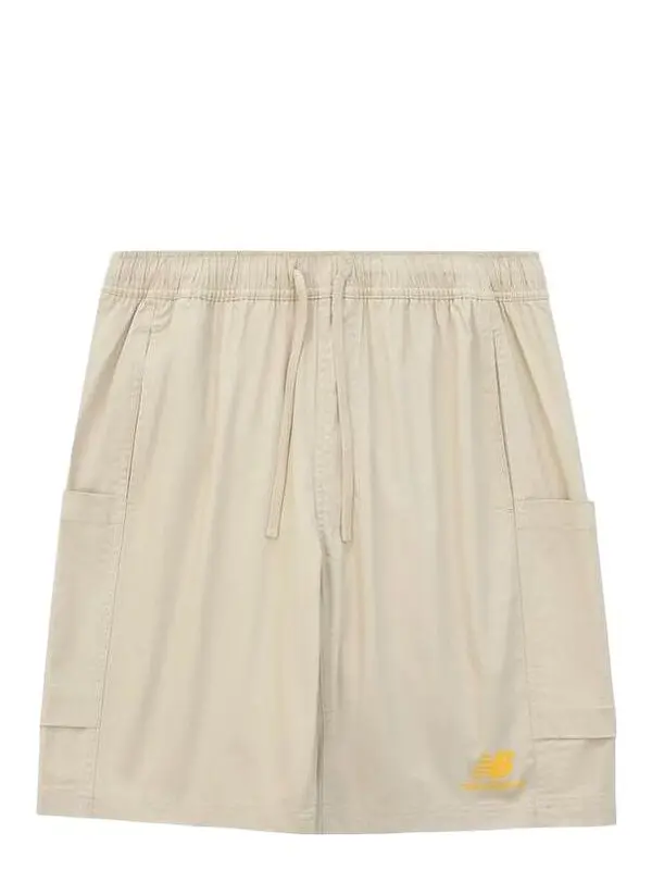 NEW BALANCE Nylon Cargo Shorts - Beige