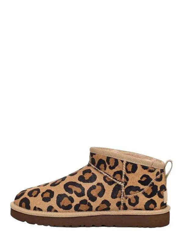 UGG Classic Ultra Mini Spotty Ankle Boots - Leopard