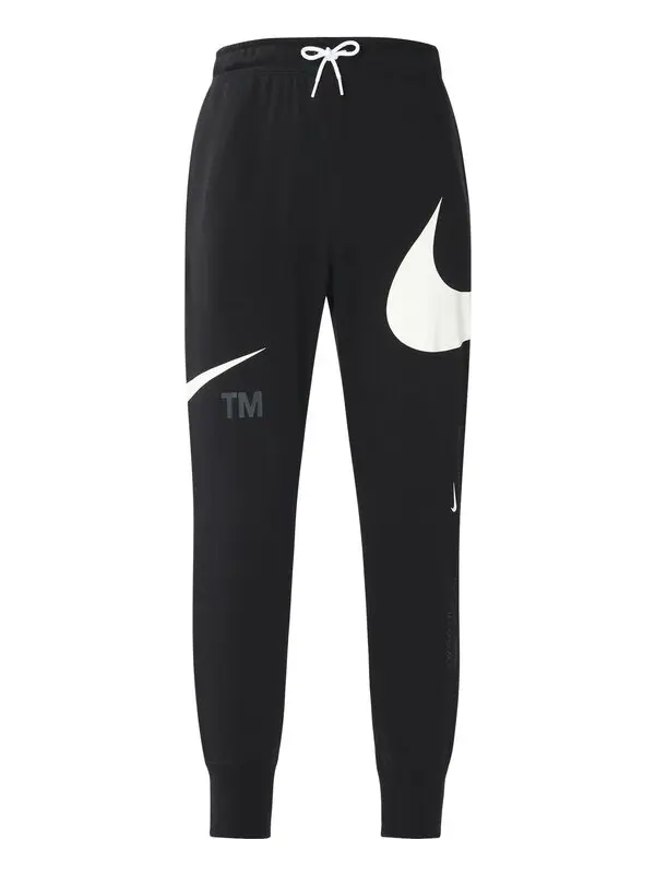 Nike Large Logo Lacing Knit Bundle Feet Sports Pants/trousers/joggers Autumn - Black