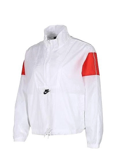 Nike Heritage Jacket - White/red
