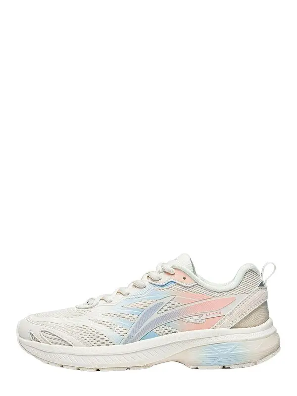LI-NING Fuyao Athletic Sneakers - White/blue/pink