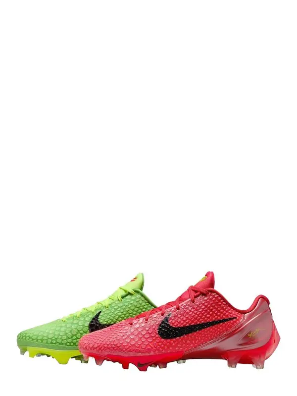 Nike Vapor Edge Kobe Se "mismatch" Athletic Cleats - Green Apple/black/volt