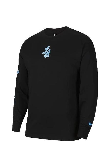 Nike Nba Courtside City Edition Long Sleeve - Black