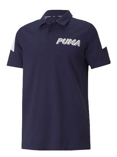 PUMA Modern Sports Logo Polo T-shirt - Navy