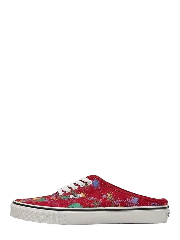 VANS Authentic Mule Sneakers - Red