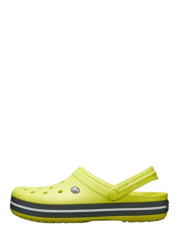 CROCS Crocband Clogs - Green/grey
