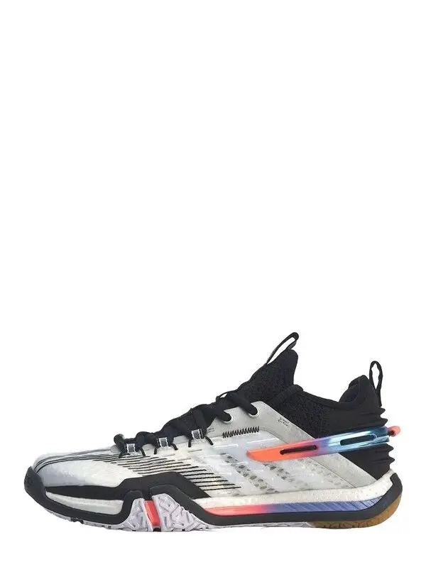 LI-NING Ground Flying Athletic Sneakers - Black/white/red