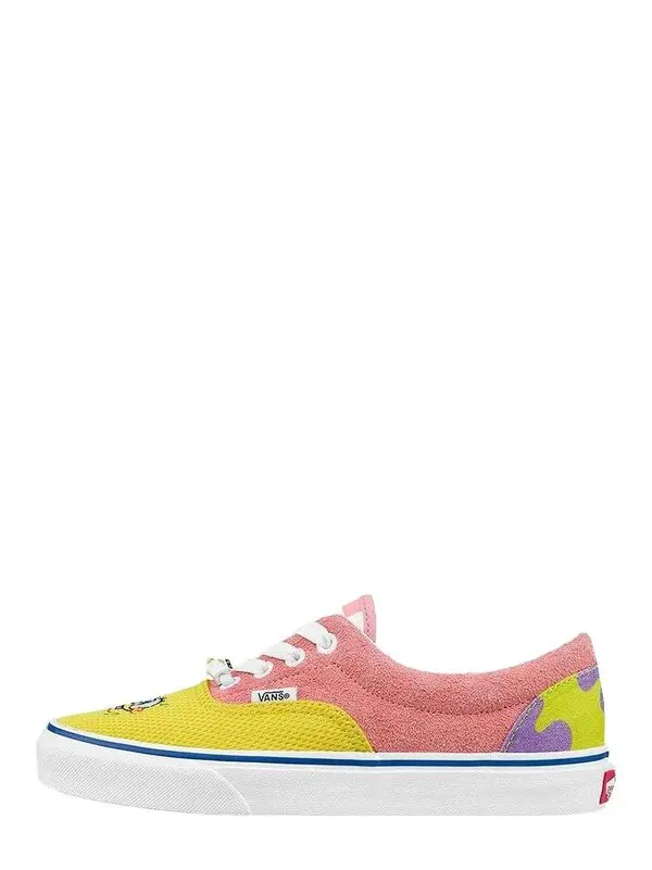 VANS Spongebob Squarepants X Era 'best Friends' Sneakers - Pink/yellow