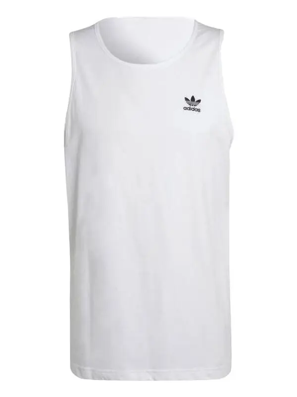 Adidas Originals Trefoil Essentials Tank Top - White