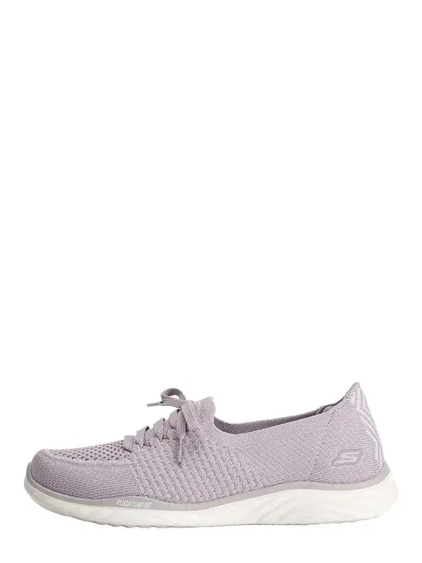 Sketchers On-the-go Ideal Slip-on Sneakers - White/purple