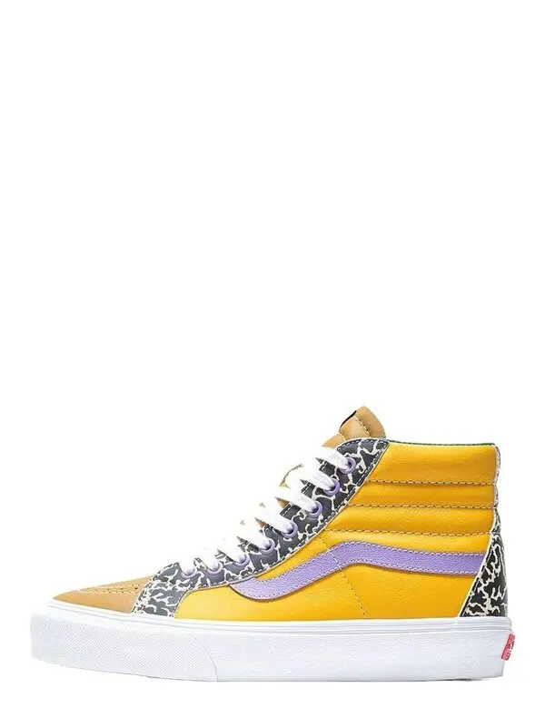 VANS Sk8-hi Reissue Vlt Lx 'elephant Print' High Top Sneakers - Brown