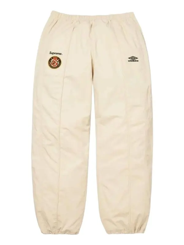 Supreme X Umbro Ss26 Cotton Ripst-shirt Track Pant - Stone
