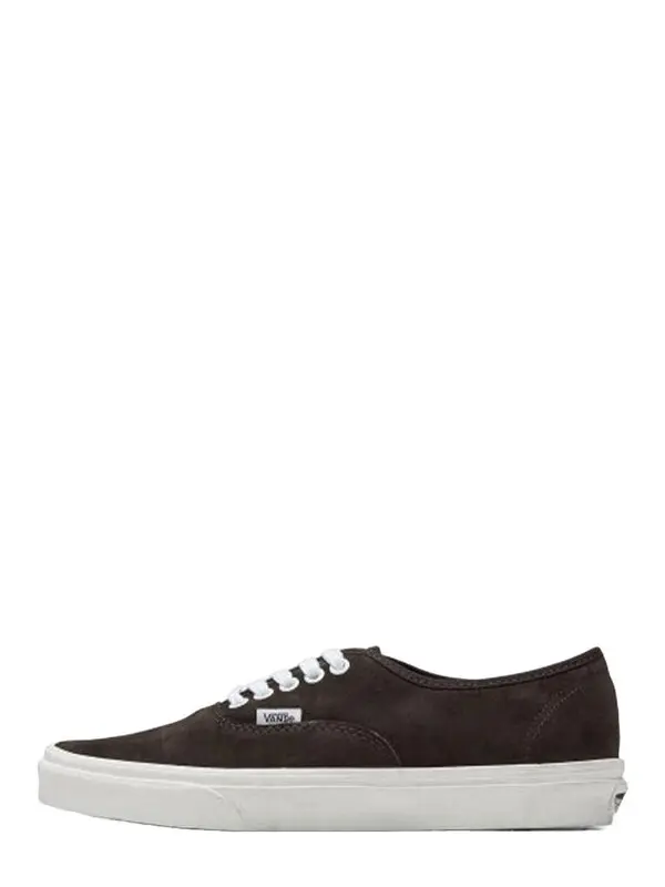 VANS Authentic Low Top Lace-up Sneakers - Dark Brown