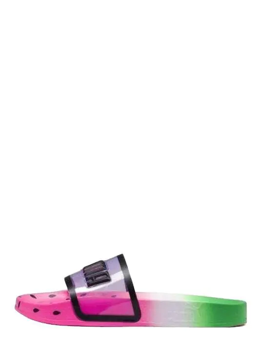 PUMA X Sophia Webster Leadcat Candy Princess Slides - Red/green/white