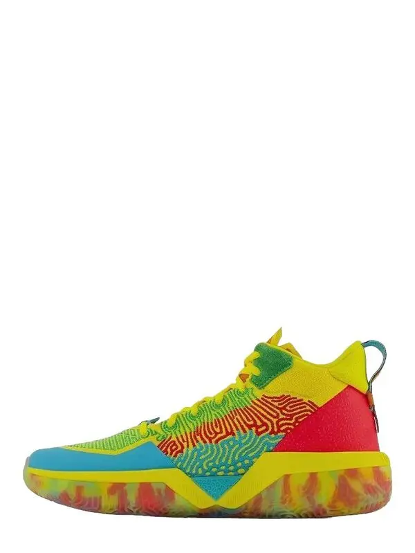 NEW BALANCE Two Wxy High Top Athletic Sneakers - Yellow
