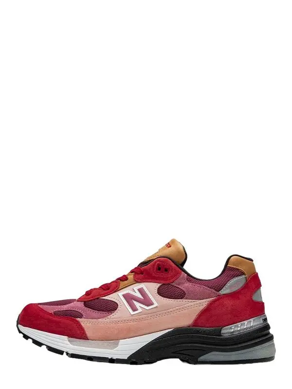 NEW BALANCE X Joe Freshgoods 992 "anatomy Of A Heart" Made In Usa - Red