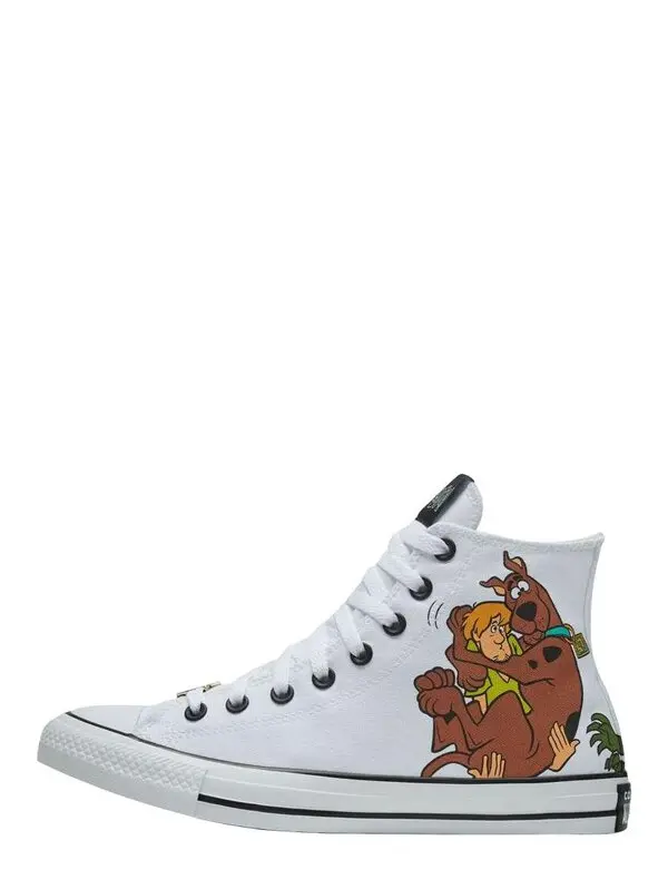 CONVERSE X Scooby-doo Chuck Taylor All Star High Top "the Gang And Villains" Sneakers - White
