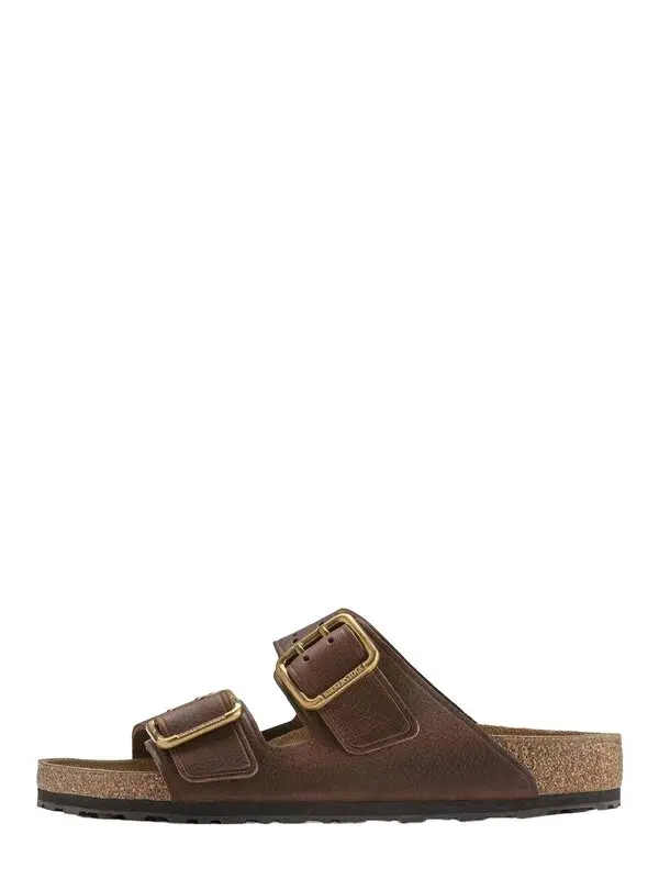 BIRKENSTOCK Arizona Bold Leather Sandals - Brown