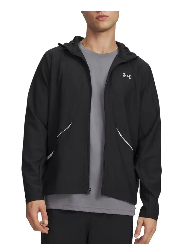 Under Armour Unstoppable Woven Jacket - Black/silver Reflective