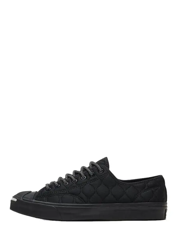 CONVERSE Jack Purcell Quilted Low Top Sneakers - Black
