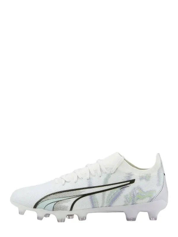 PUMA Ultra Match Brilliance Fg/ag Football Boots - White/grey