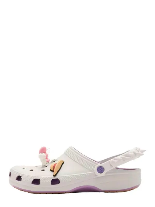 CROCS X Atmos X One Piece Classic Clog 'luffy Gear 5 - Cloud White/purple