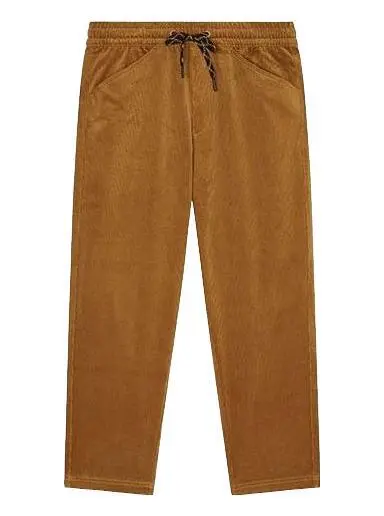 NEW BALANCE Cny Logo Cotton Pants Asia Sizing - Tan