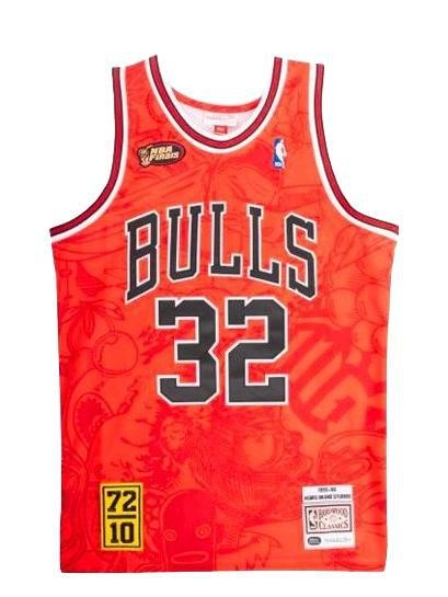 Mitchell & Ness Nba X Hebru Brantley 95-96 32 Basketball Vest - Default Colorway