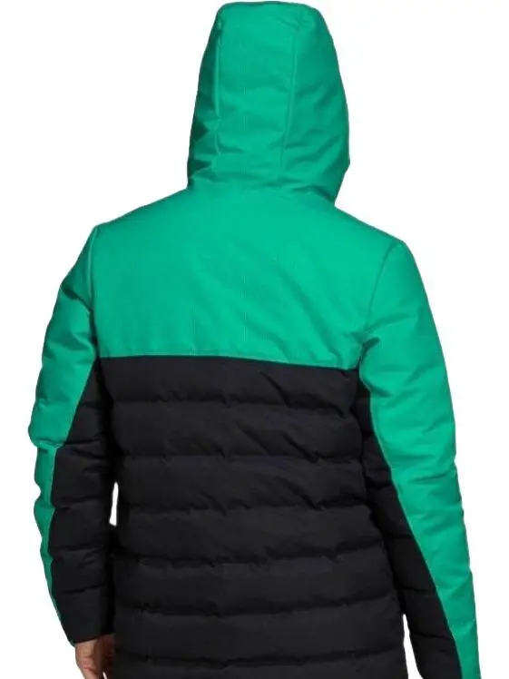 Adidas Hooded Down Jacket - Blue