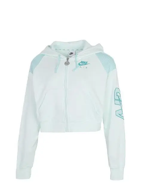 Nike Casual Sports Short Knit Hooded Jacket - Light Green