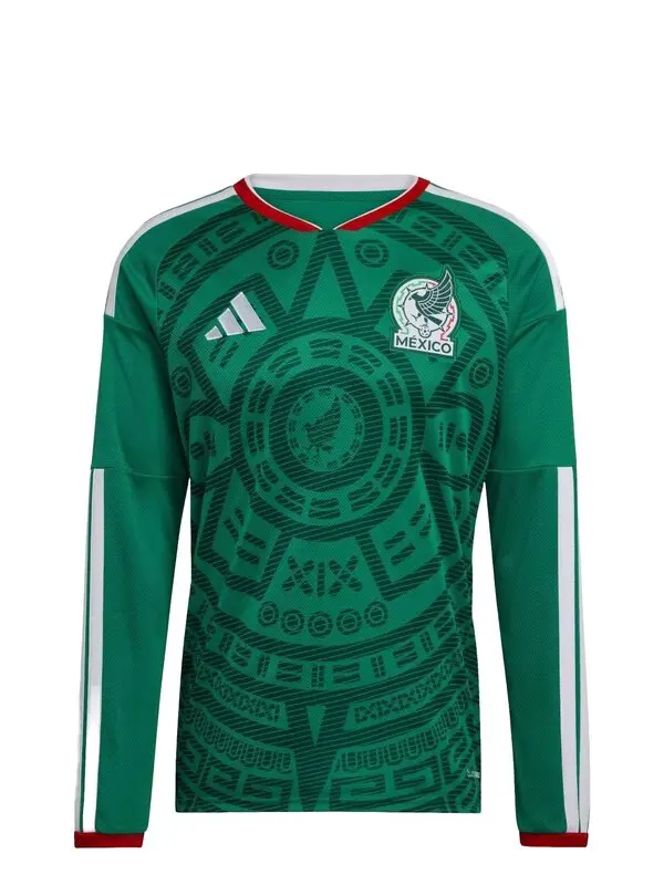Adidas Long Sleeve Soccer Jersey - Bold Green