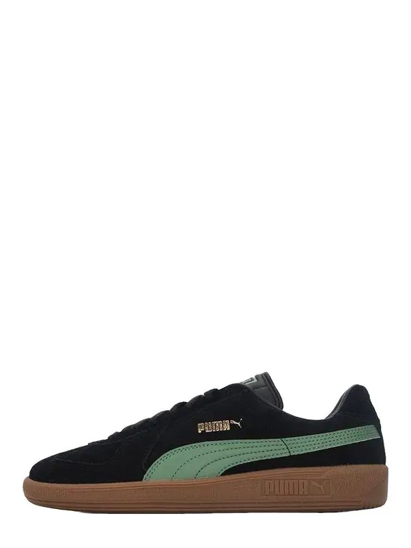 PUMA Army Trainer Suede Sneakers - Black
