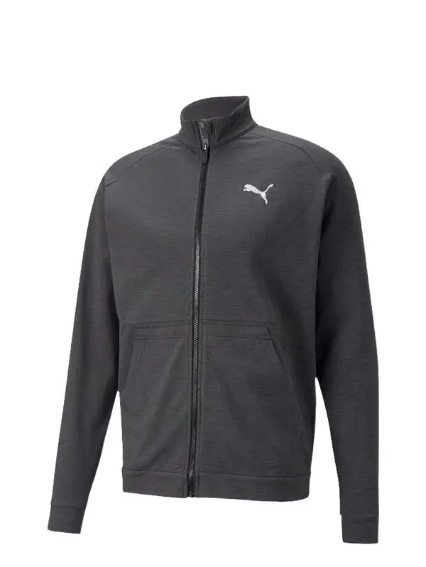 PUMA Cloudspun Full-zip Training Jacket - Black