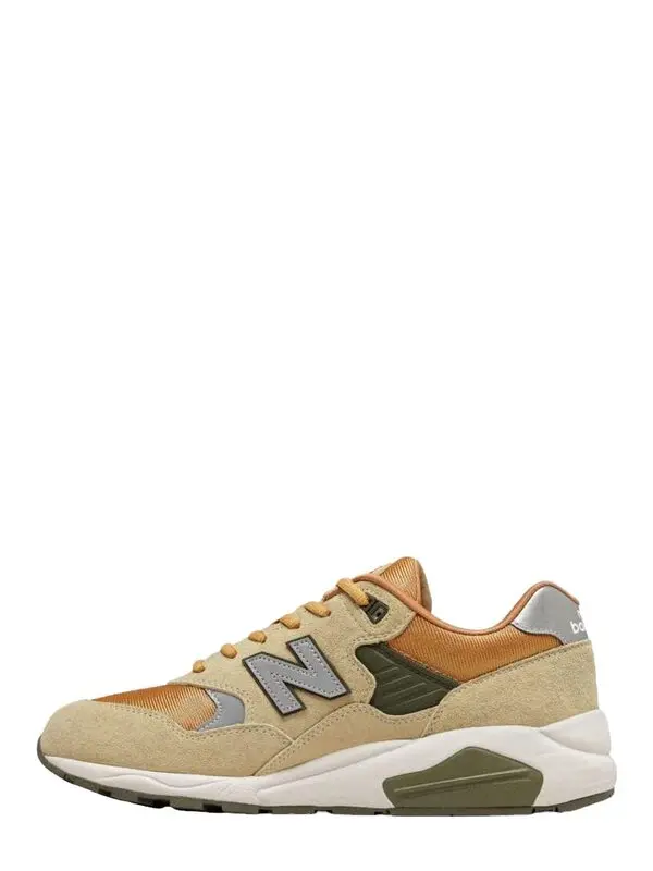 NEW BALANCE 580 D "cream Yellow" Casual Sneakers - Cream/yellow