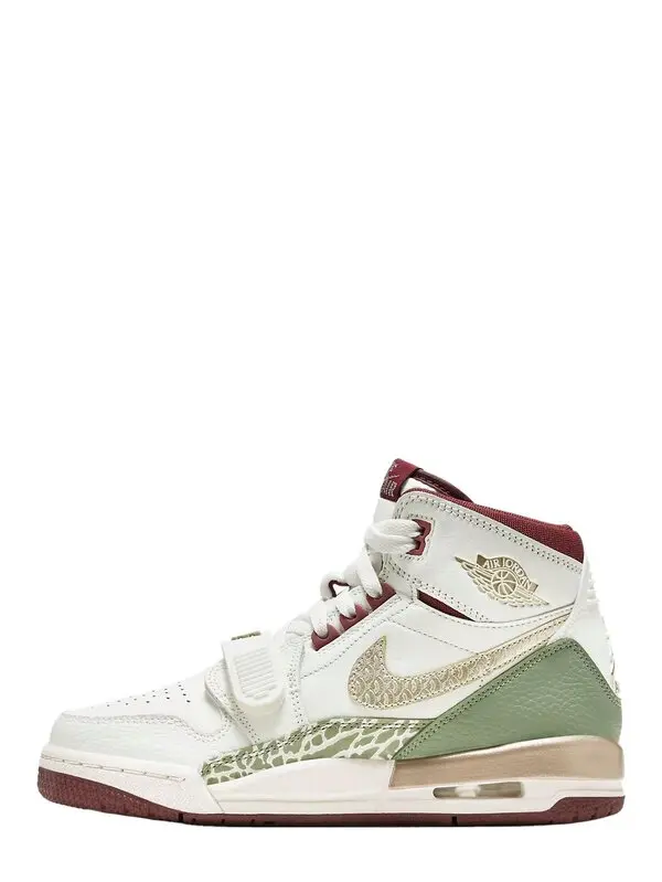 JORDAN Air Legacy 312 'year Of The Dragon' High-top Sneakers - White/green/gold