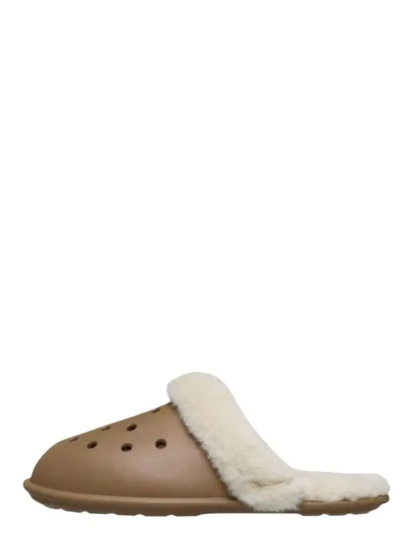 CROCS Classic Fuzz Scuff 'sepia - Brown