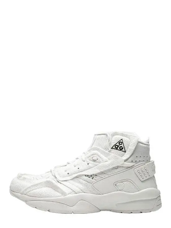 Nike Comme Des Garçons X Mowabb High Top Sneakers - Sail/white-black