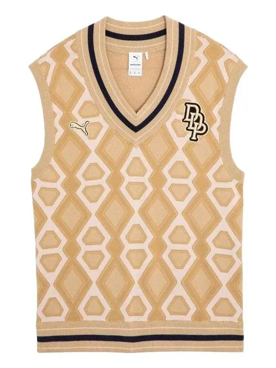 PUMA X Dapper Dan Knit Vest Ginger Root - Orange