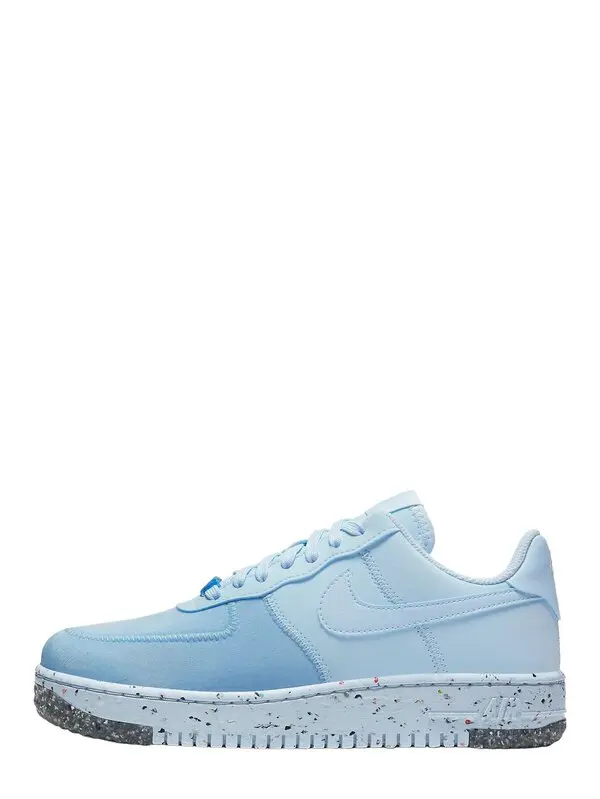 Nike Force 1 Crater Low Top Sneakers - Light Blue