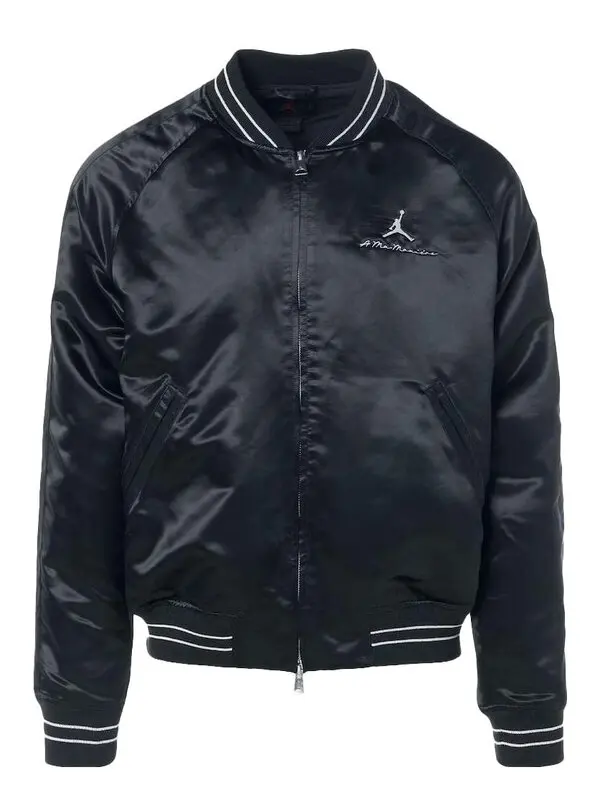 JORDAN X A Ma Maniere Souvenir Jacket - Black