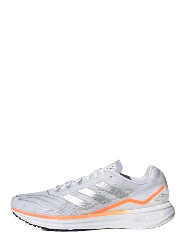 Adidas Sl20 Summer.rdy Marathon Running Shoes - White/silver/orange