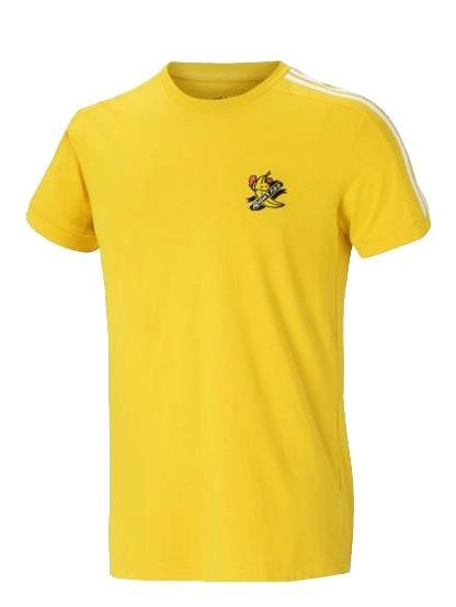Adidas Neo M Frt Tee Casual Sports Round Neck Short Sleeve - Yellow