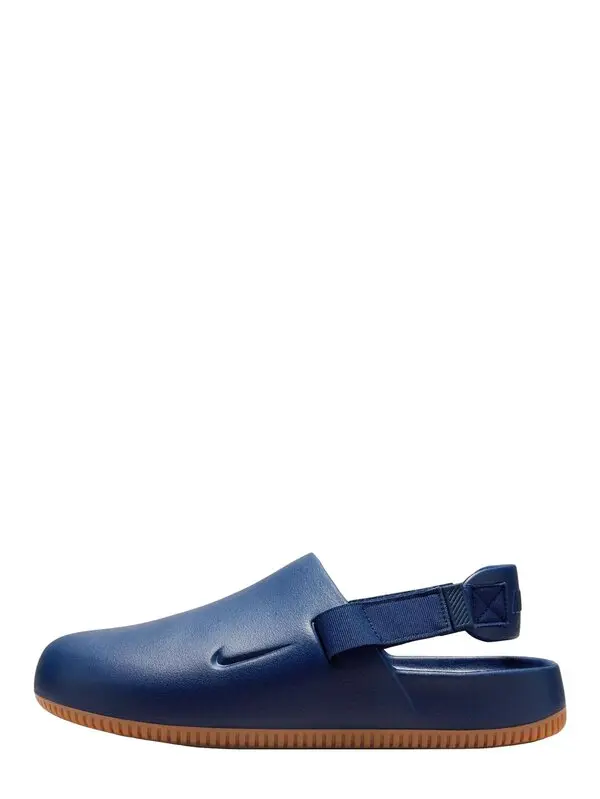 Nike Calm Mule - Navy/gum Medium Brown/navy