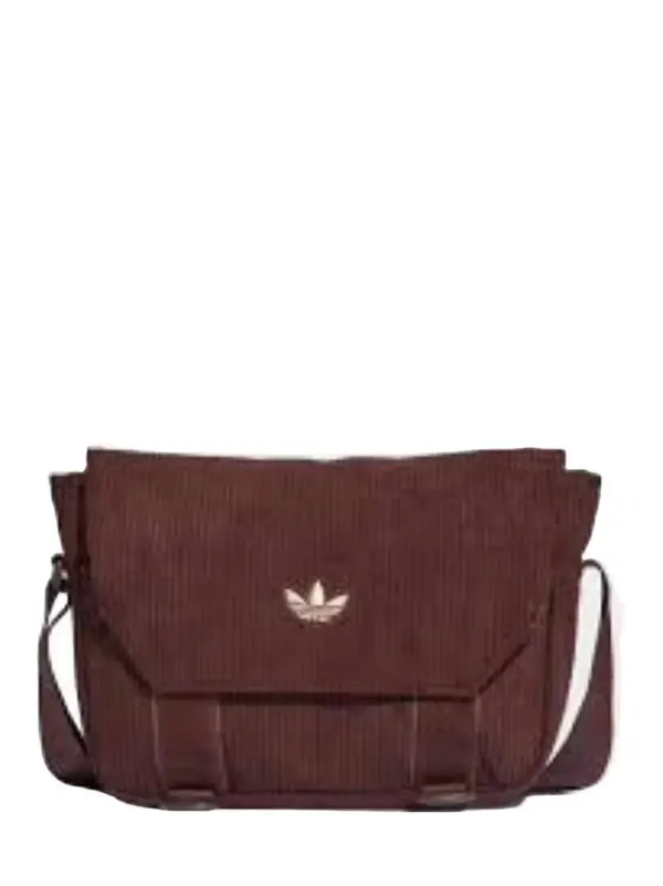 Adidas Original Corduroy Messenger Bag - Brown