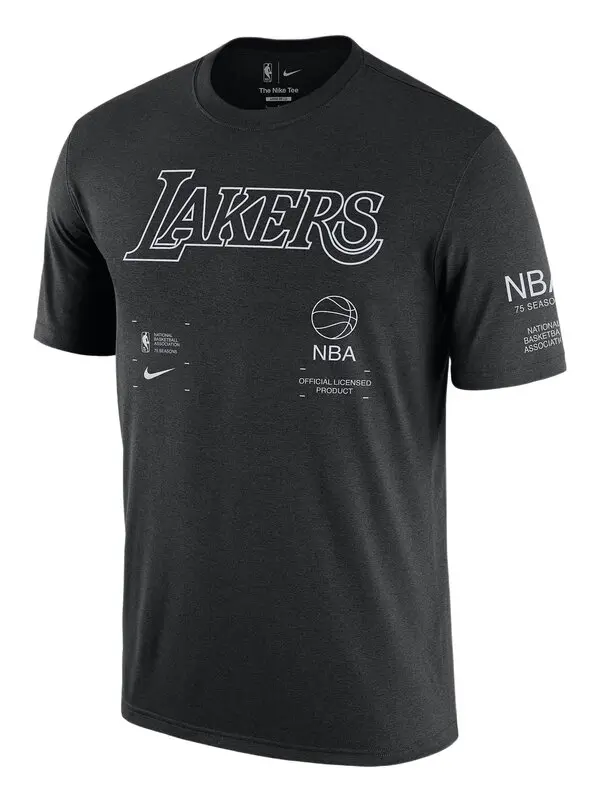 Nike Nba Los Angeles Lakers Courtside Graphic T-shirt - Multi-color