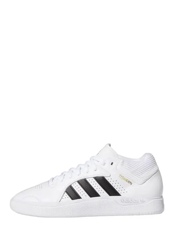Adidas Tyshawn Mid Top Sneakers - White/black
