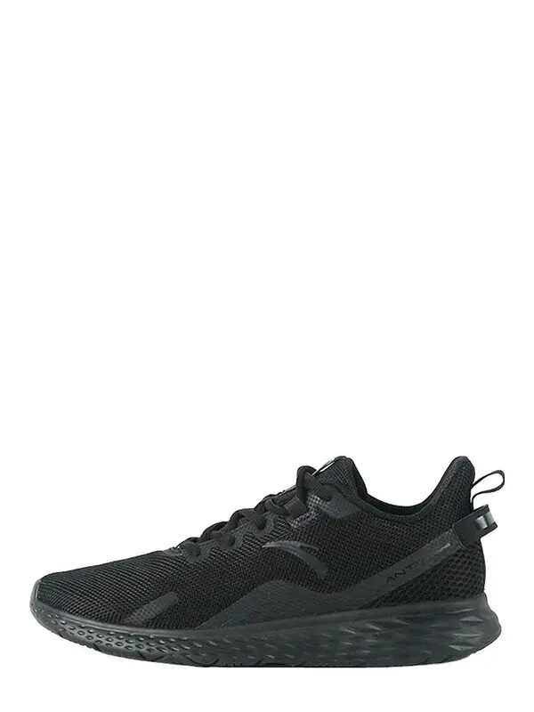 ANTA Athletic Lace-up Sneakers - Black