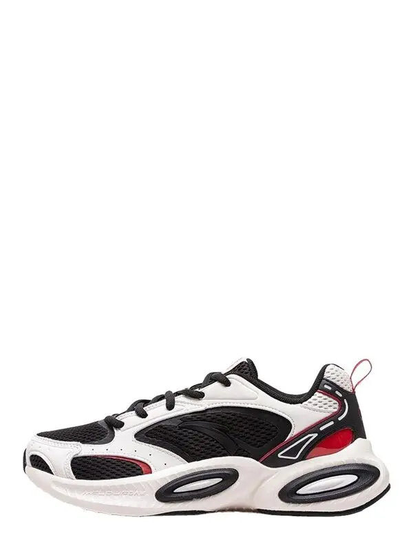 ANTA Athletic Sneakers - White/black/red