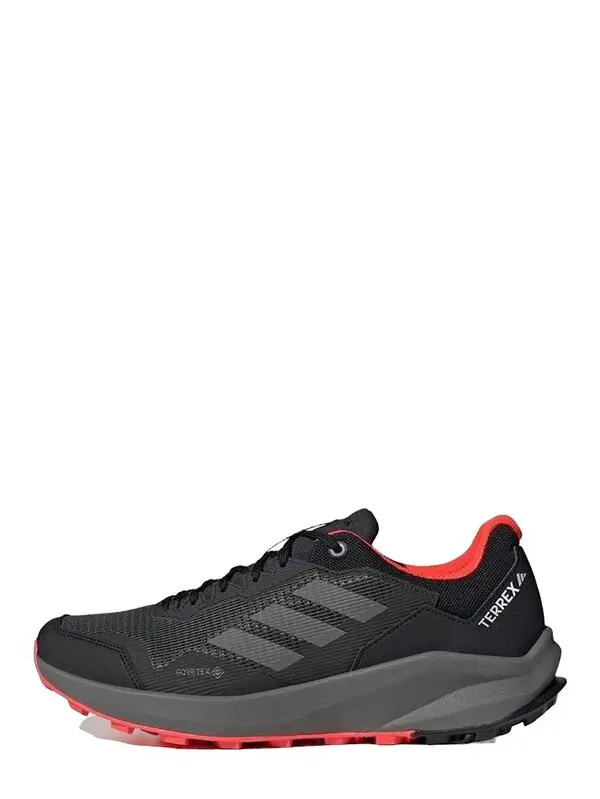 Adidas Rider Gore-tex Trail Running Shoes - Black/grey/red
